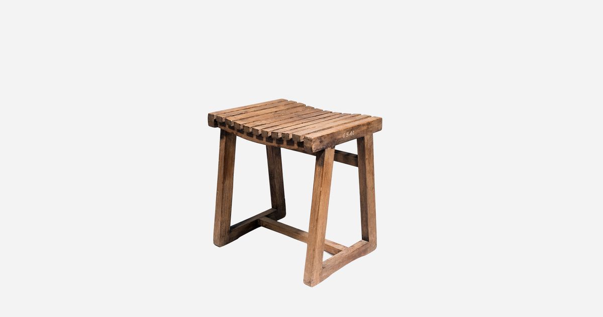 Pierre Jeanneret | Box Stool | LULLABY
